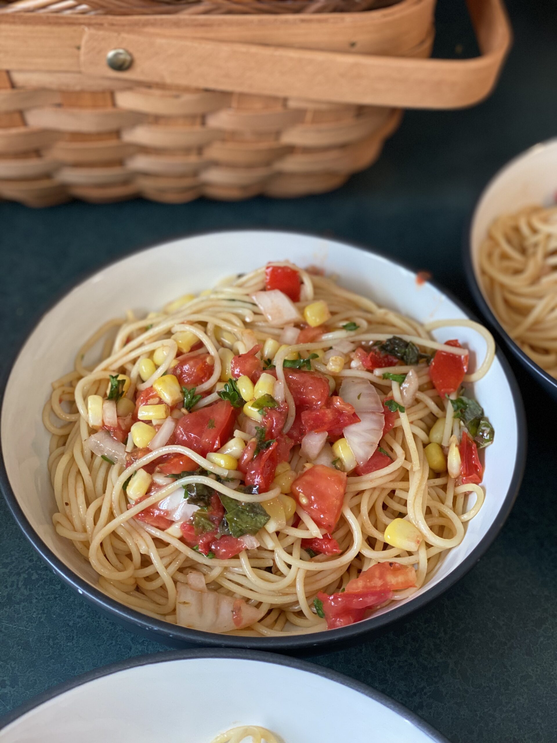 Summer Spaghetti – Around Our Family Table